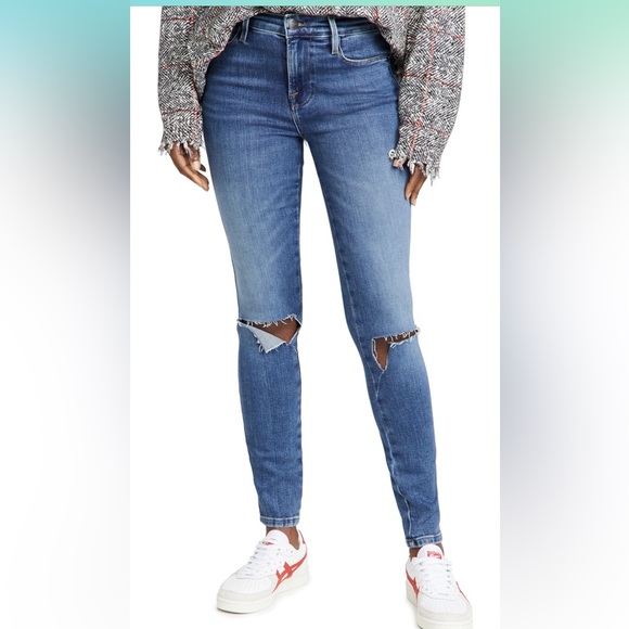 Frame Denim | Jeans | Frame Le High Skinny Triple Needle Jeans In Wine ...